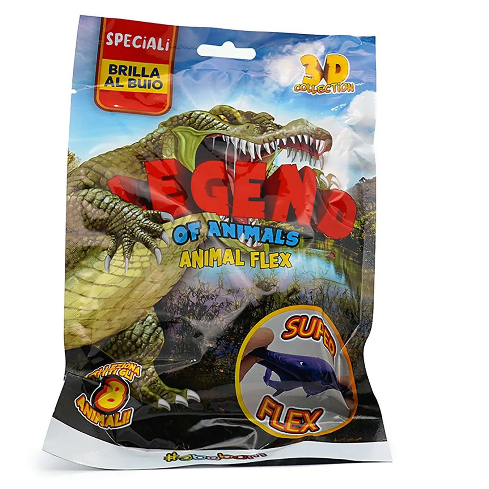 Игрушка сюрприз Sbabam Хищные животные Animal Flex серия Legend of ...