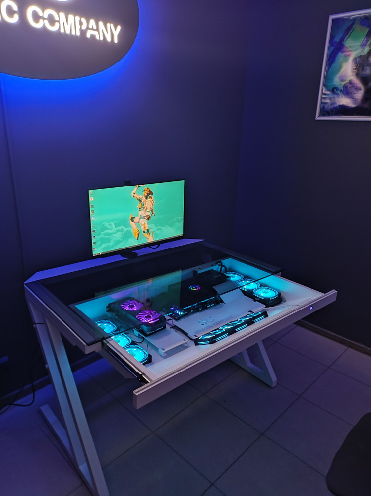 Пк на столе или под столом - Finlandmebel.ru