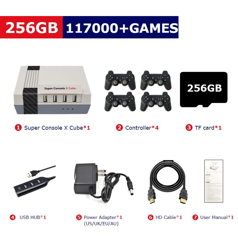 Ретро-игровая консоль Super Console X Cube - купить с доставкой по выгодным ценам в интернет ...