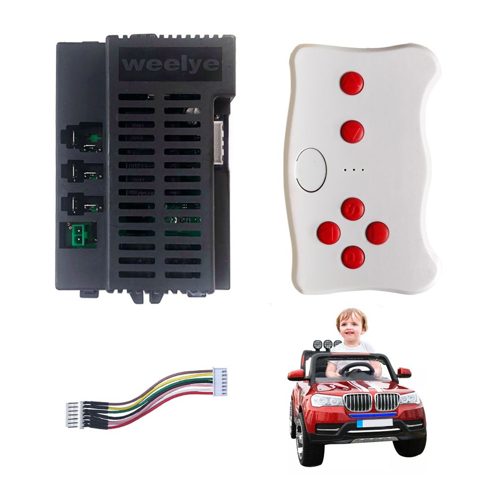 12V 40A WEELYE RX71 RX37 мощный детский электромобиль 2.4 G Bluetooth ...