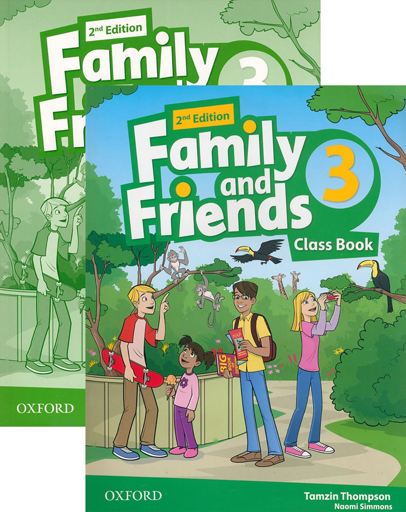 Family and Friends 2nd Edition Level 3 Class Book + Workbook | Thompson ...