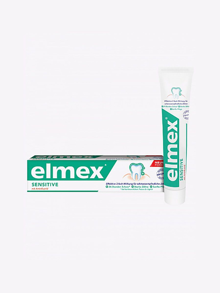Elmex Паста зубная "Сенситив плюс" 75 мл - купить с доставкой по ...