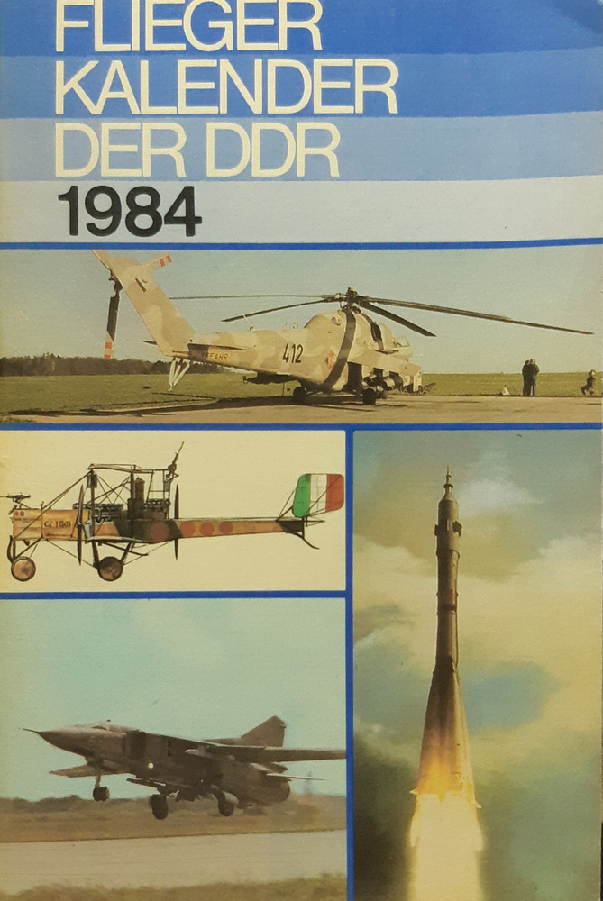 Flieger kalender der DDR 1984. Авиационный альманах 1984 года - купить ...