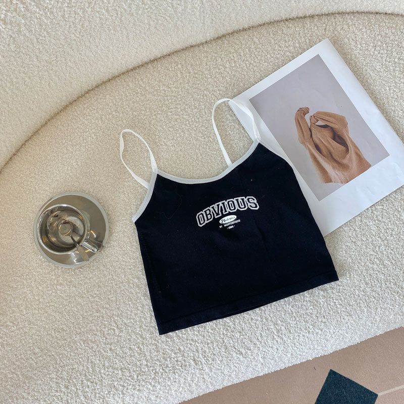 Кроп-топ Женский MOOCIE черный, размер 40, 44 Полиэфирное волокно Без рукавов Повседневный Китай ...