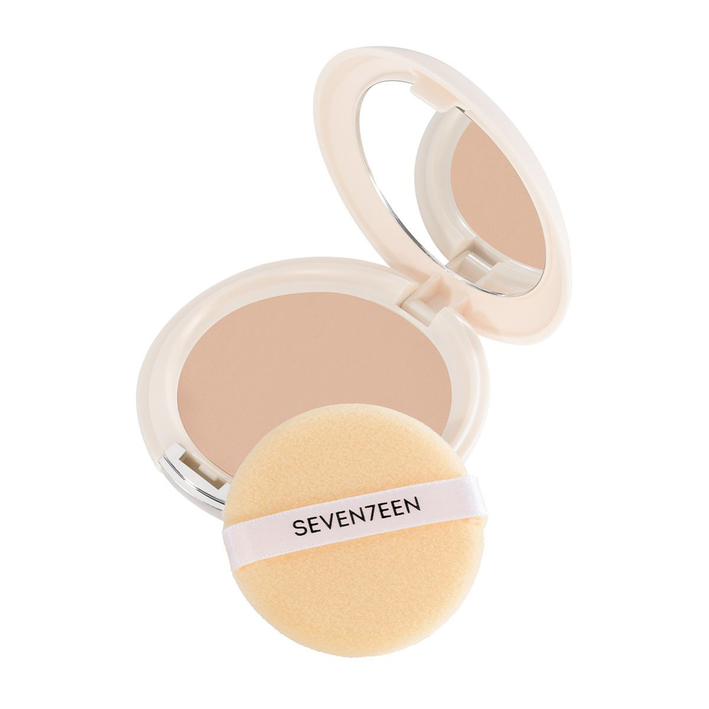 Seventeen Компактная шелковая пудра для лица Natural Silky Compact ...