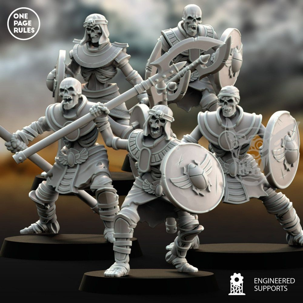 Миниатюра Warhammer Fantasy Battles / AoS. Tomb Kings. Skeleton ...