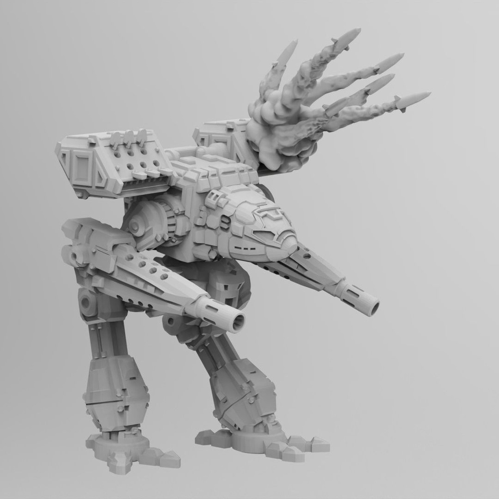 Миниатюра для настольной игры Battletech - Savage Wolf Prime (Mad Cat ...