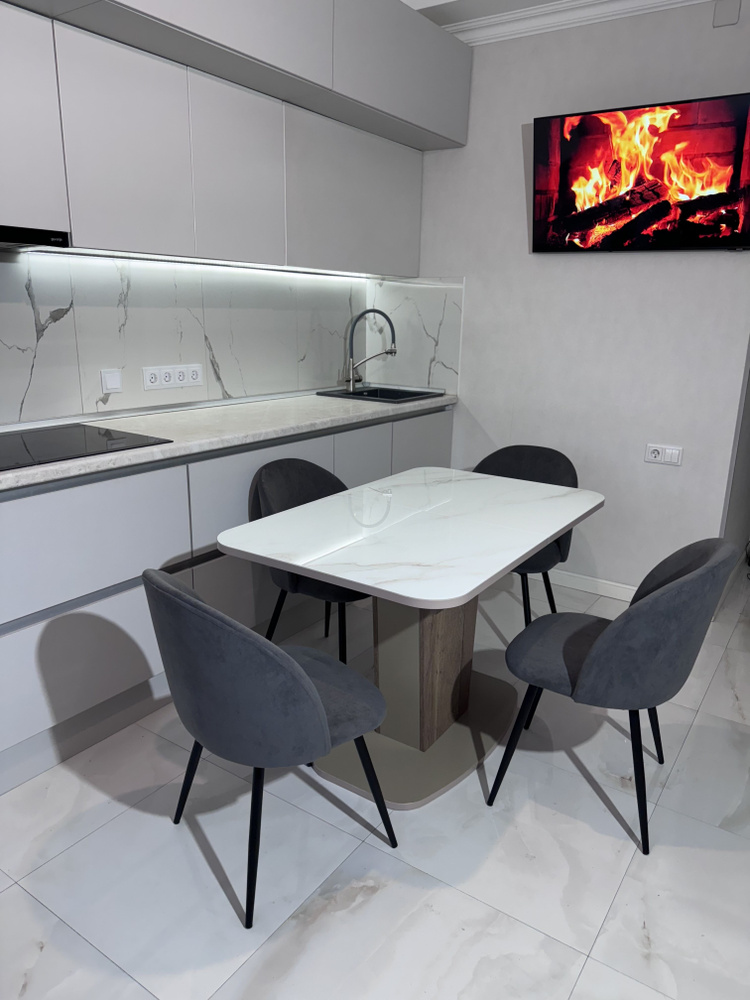 Кухонный стол и стулья Обеденная группа купить на OZON по низкой цене ...