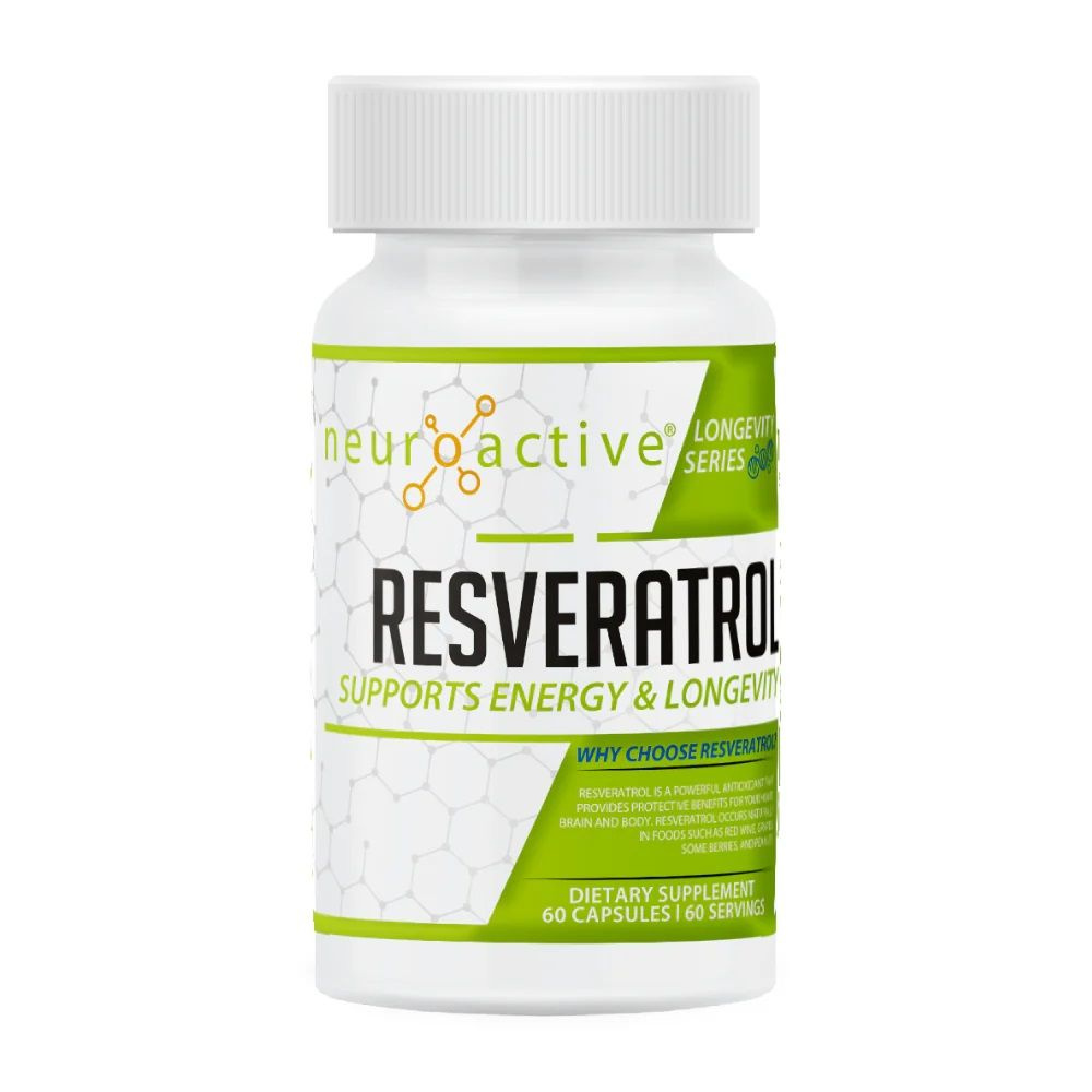 NeuroActive Resveratol Ресвератрол 250 mg 60 капсул - купить с ...