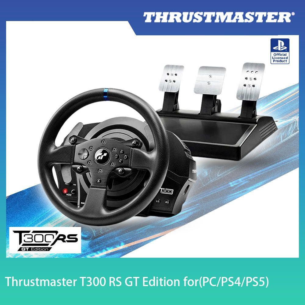 Thrustmaster T300 RS GT EditionГеймпад с обратной связью(PC/PS4/PS5)(воздушный транспорт ...