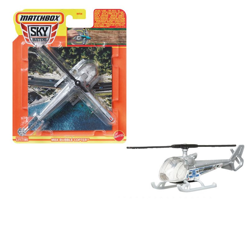 Модель Matchbox-MBX Bubble Copter Helicopter - Sky Busters - HVM56 ...