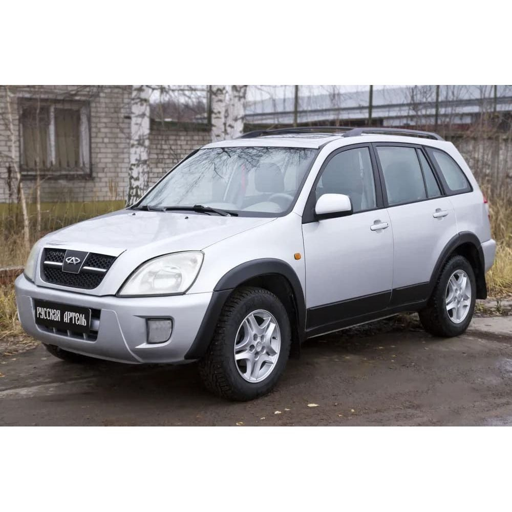 Тюнинг накладки порогов для Чери Тигго Т11 2005-2016, Chery Tiggo T11 ...