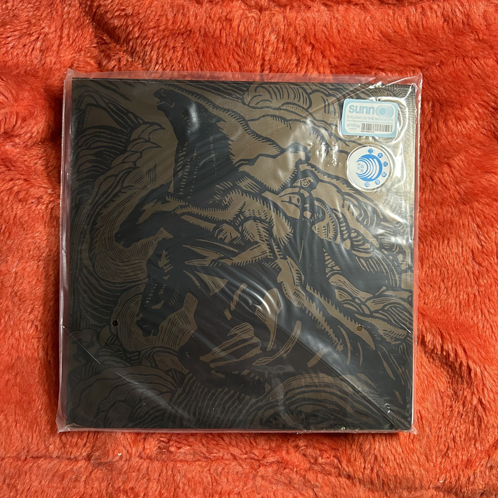 Винил SUNN O))) - 3: Flight Of The Behemoth 2 LP + постер (Limited USA Edition) Drone Doom Metal ...