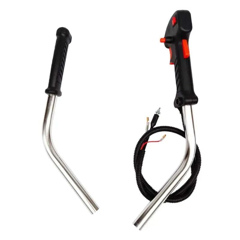 Ручка газа для бензотриммера в сборе 25/33/43/52 с левой трубкой купить на OZON по низкой цене ...