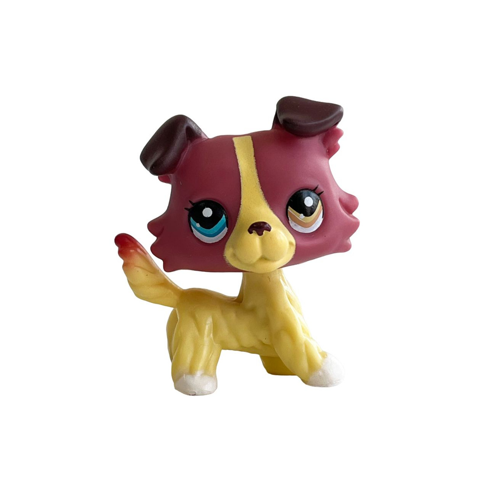 Littlest Pet Shop #1262 LPS игрушки ,У рыжего щенка один глаз голубой ...