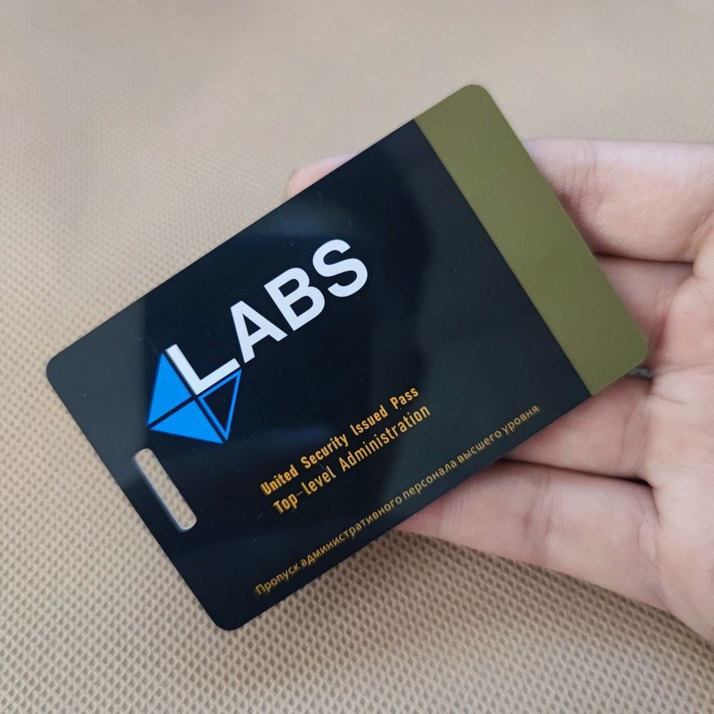 Карта доступа TerraGroup Labs, Тарков лаба, черная купить на OZON по ...