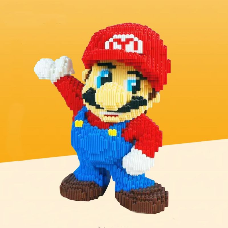 3Д конструктор из миниблоков МАРИО купить на OZON по низкой цене ...