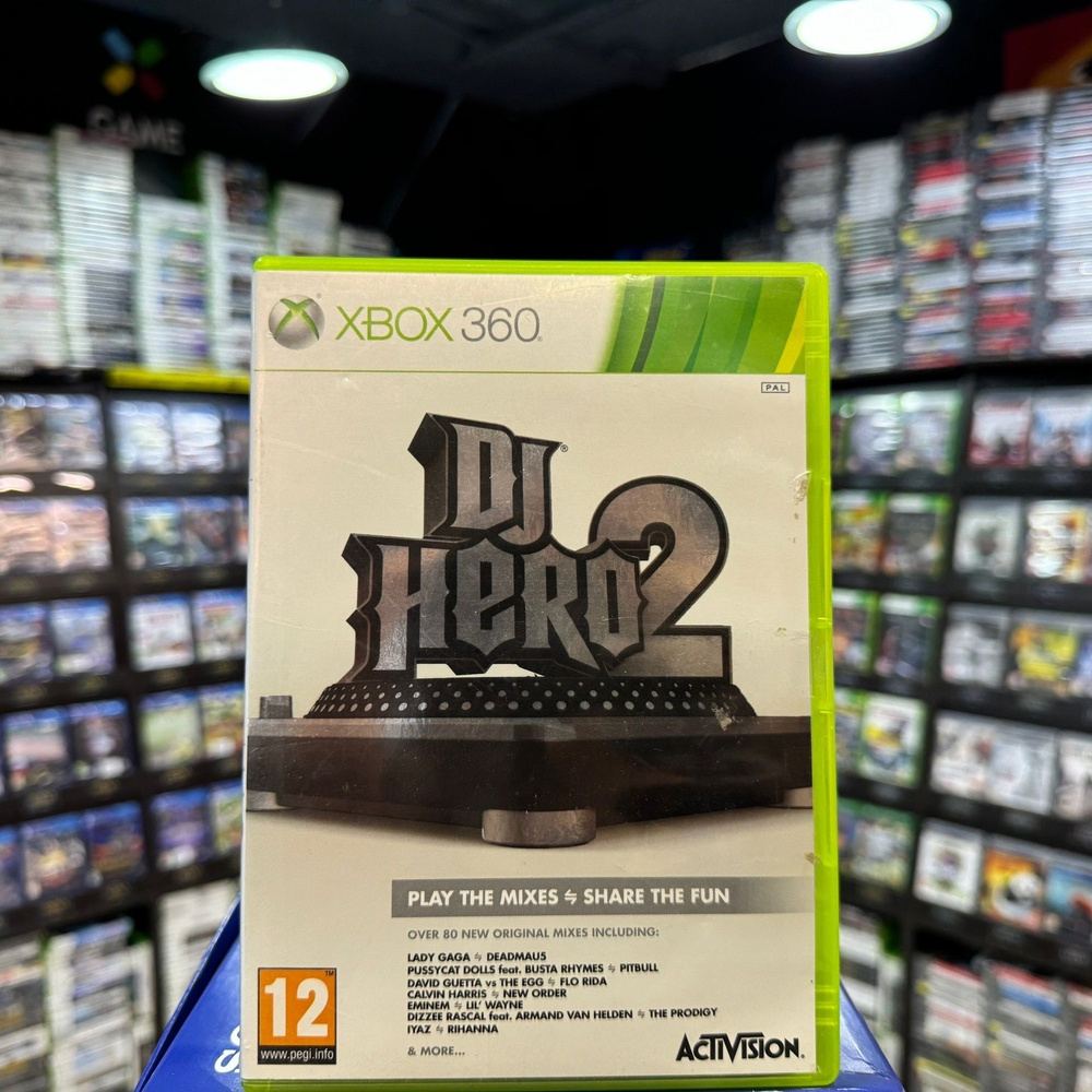 Игра Игра Dj Hero 2 (Xbox 360) (Disk Only) (Box) (XBox 360 купить по ...