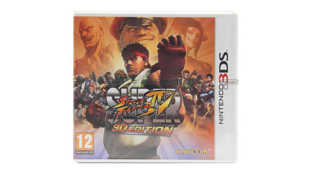 Игра Super Street Fighter 4 (IV) 3D Edition (Nintendo 3DS, Новая ...