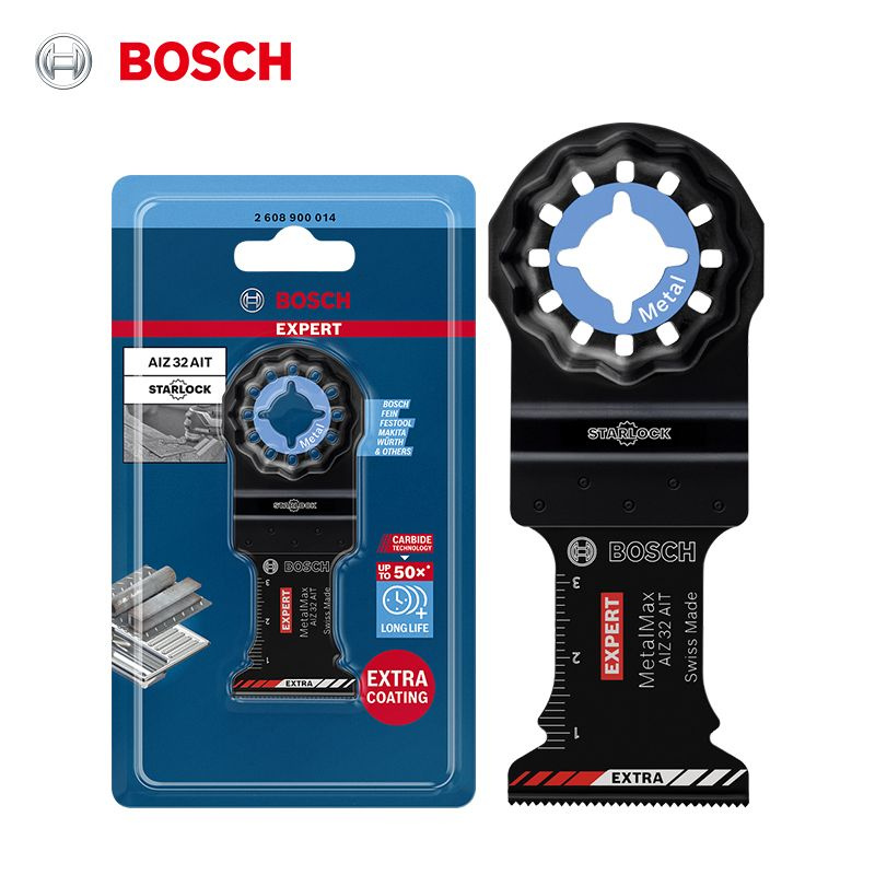 Лезвие для резки дерева и металла Bosch Starlock Expert MetalMax AIZ 32 ...