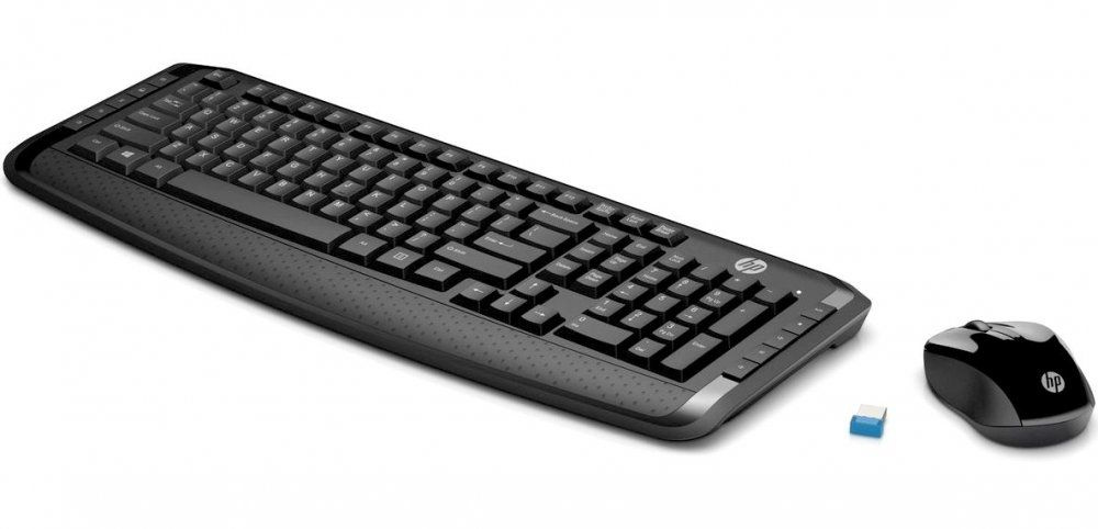 Клавиатура + мышь HP Pavilion 300 Wireless Black (3ML04AA) купить по ...