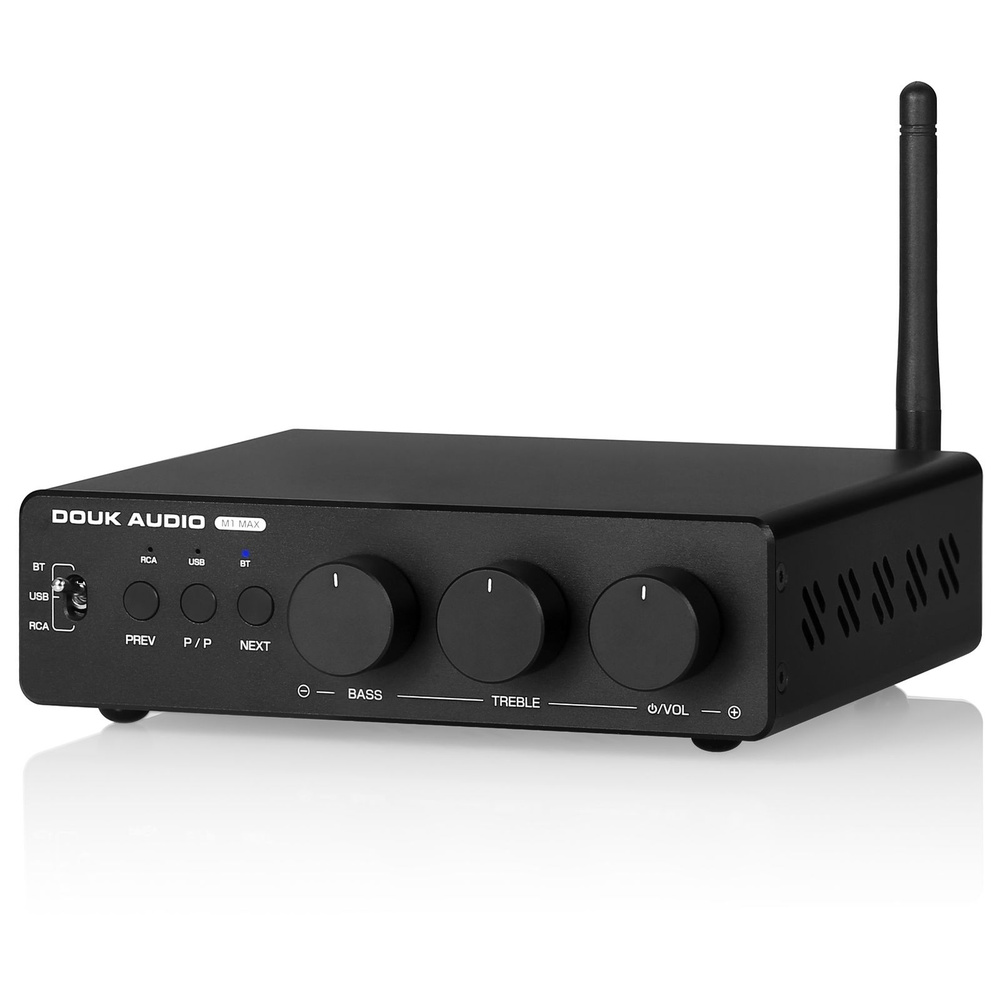 Douk Audio M1MAX HiFi TPA3255 Мощный усилитель Bluetooth Приемник ...
