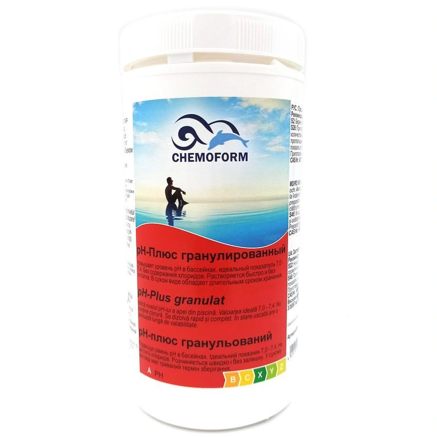 Гранулированный pH-плюс CHEMOFORM 1 кг 802001 купить на OZON по низкой цене (1762743292)