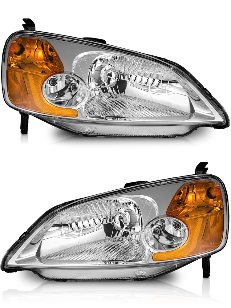 FEBERG Фары автомобильные, 1 шт., арт. 2001-2003 Honda Civic 2/Honda ...