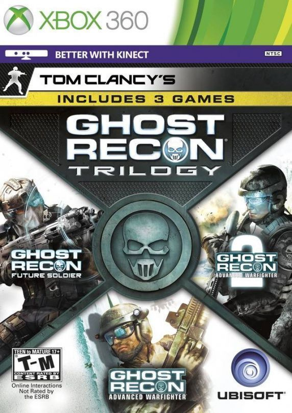 Игра Tom Clancys Ghost Recon Trilogy Xbox 360 Диск купить на OZON по ...