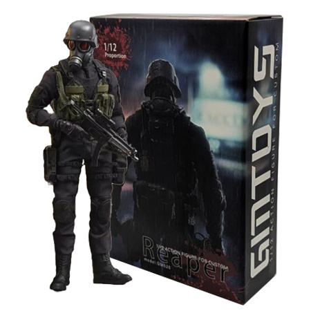 Коллекционная фигурка 1/12 - Ханк, лидер USS Alpha Team (Resident Evil ...