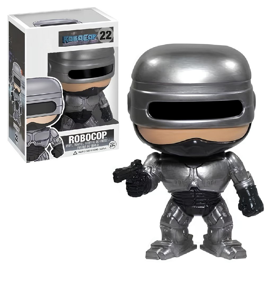 Фигурка Робокоп Киборг офицер Алекс Мёрфи / Robocop (10см) #22 купить ...