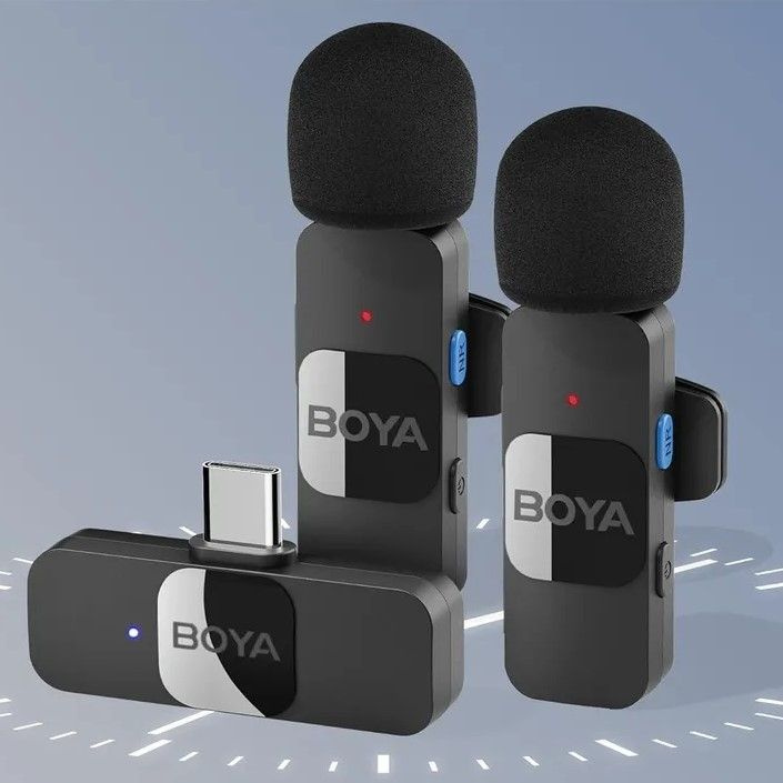 Беспроводная микрофонная система Boya Ultracompact 2.4GHz wireless ...