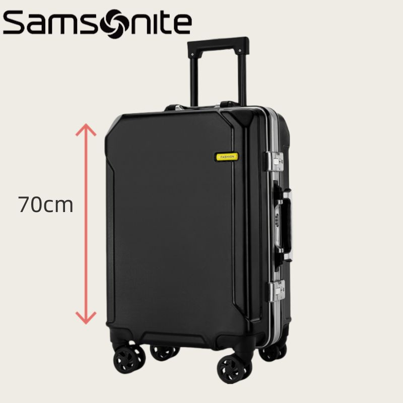 Samsonite Чемодан Авиационный алюминий 70 см купить на OZON по низкой цене (1874565153)