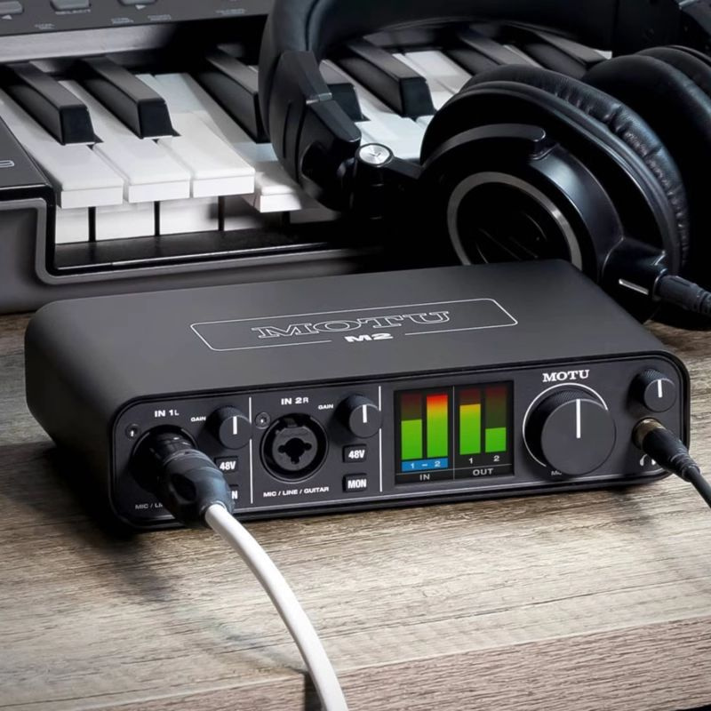 MOTU M2 USB Аудиоинтерфейс купить на OZON по низкой цене (1906880488)