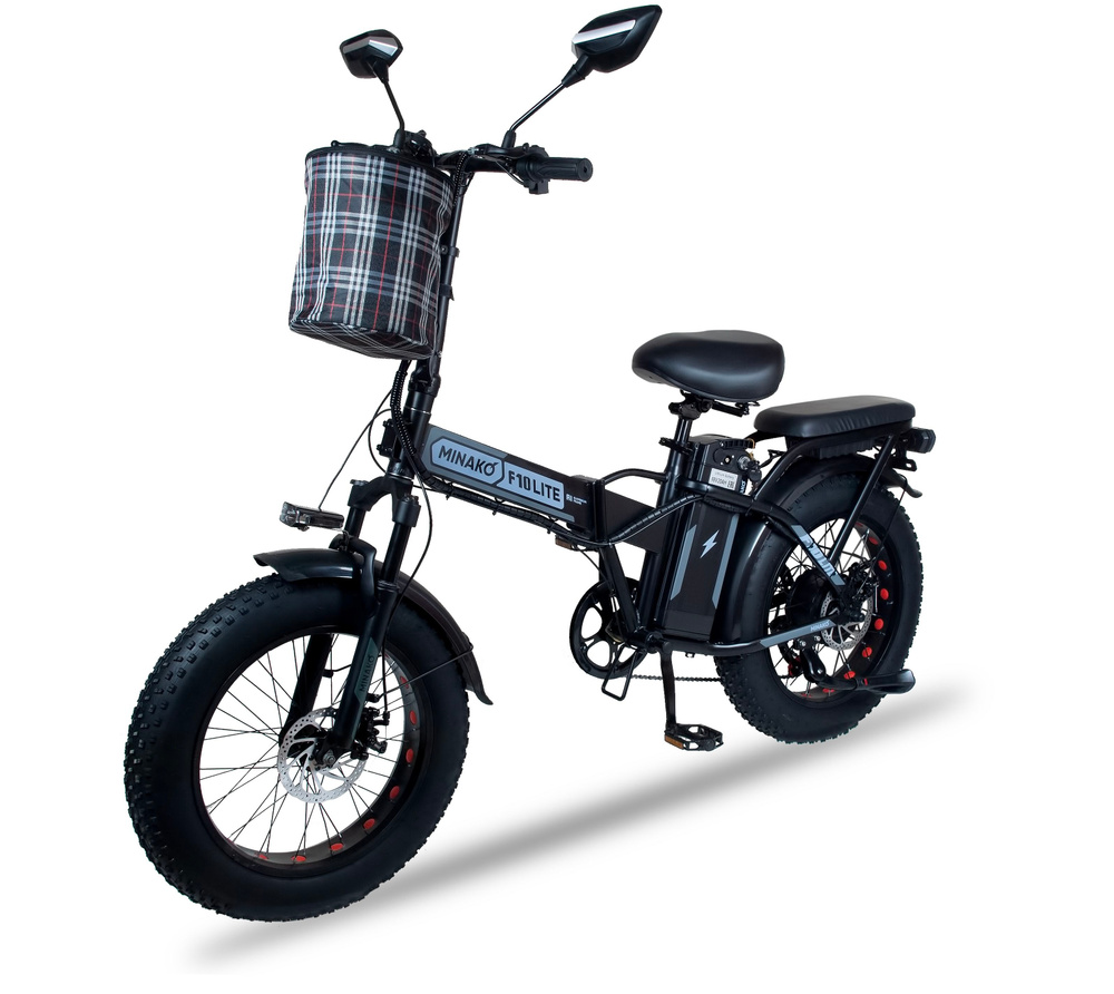 Электровелосипед Minako F10 Lite 2025 240W, 48V/20AH купить на OZON по низкой цене (1691437992)