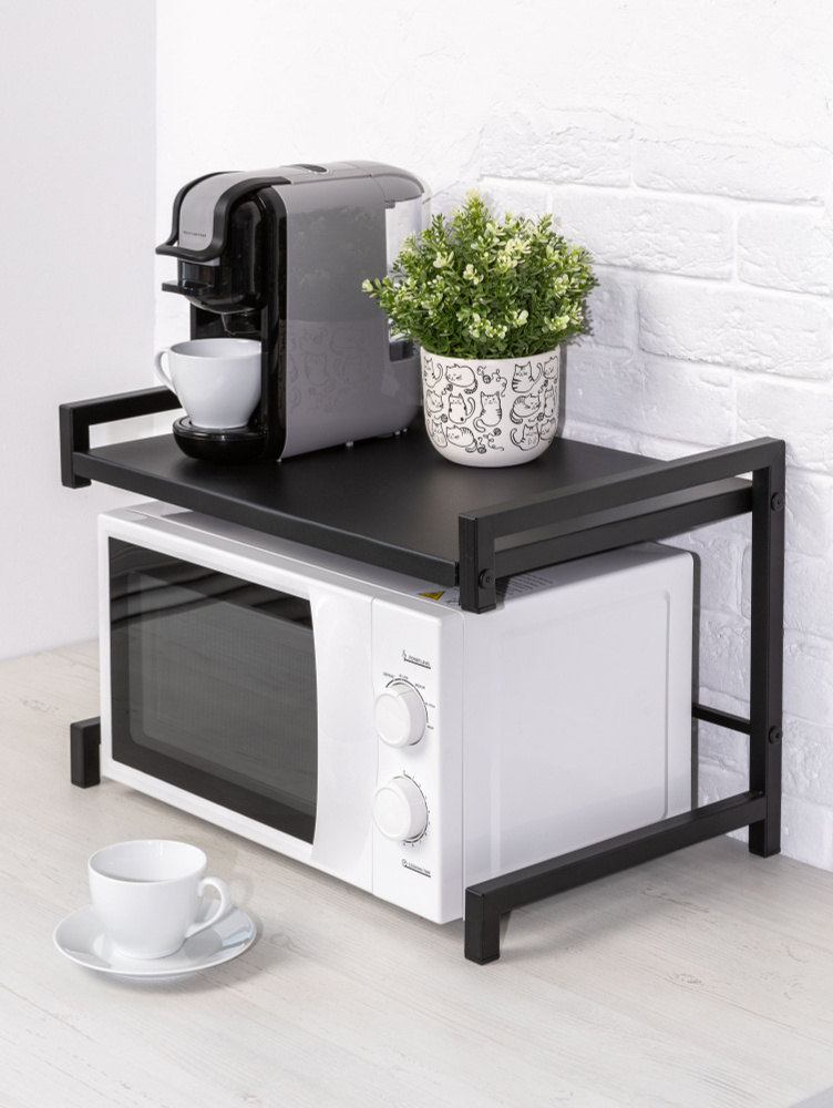 Полка TymKo Настольная, 54х35х35 см, 1 шт.ЧерныйРоссия купить c ...