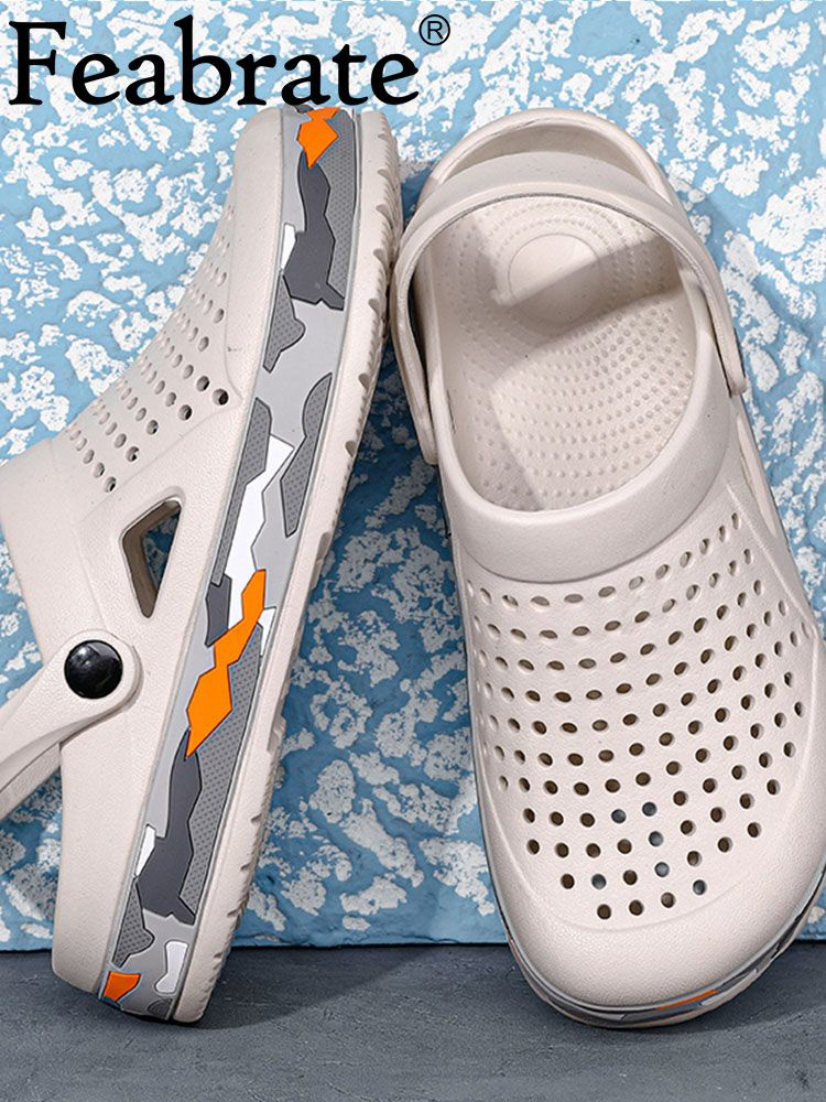 Сабо Мужской, Мальчики Feabrate EVA W (широкая), размер 41 Водоотталкивающая пропитка Без ...