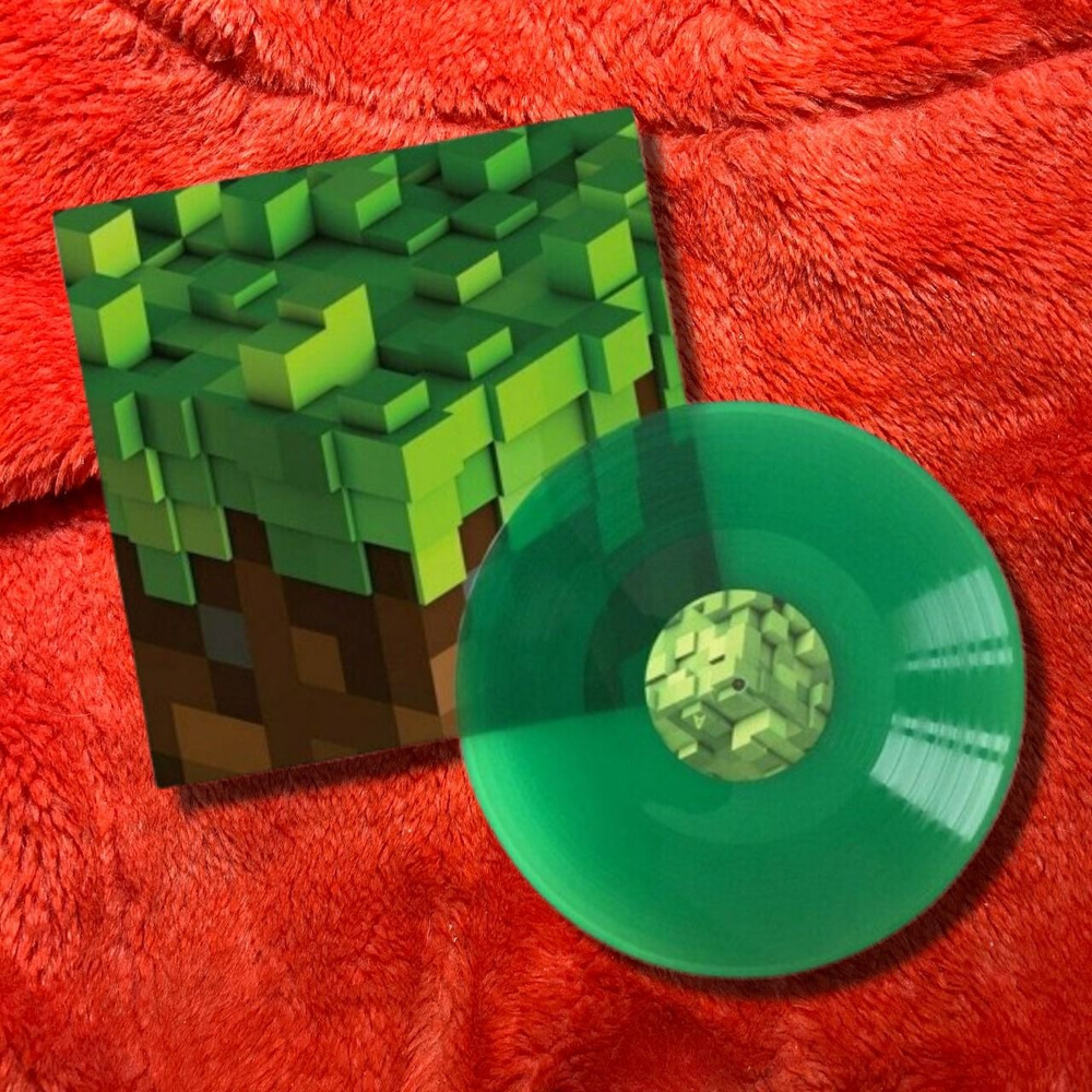 Зеленый винил C418 - Minecraft Volume Alpha (США, Limited Edition ...