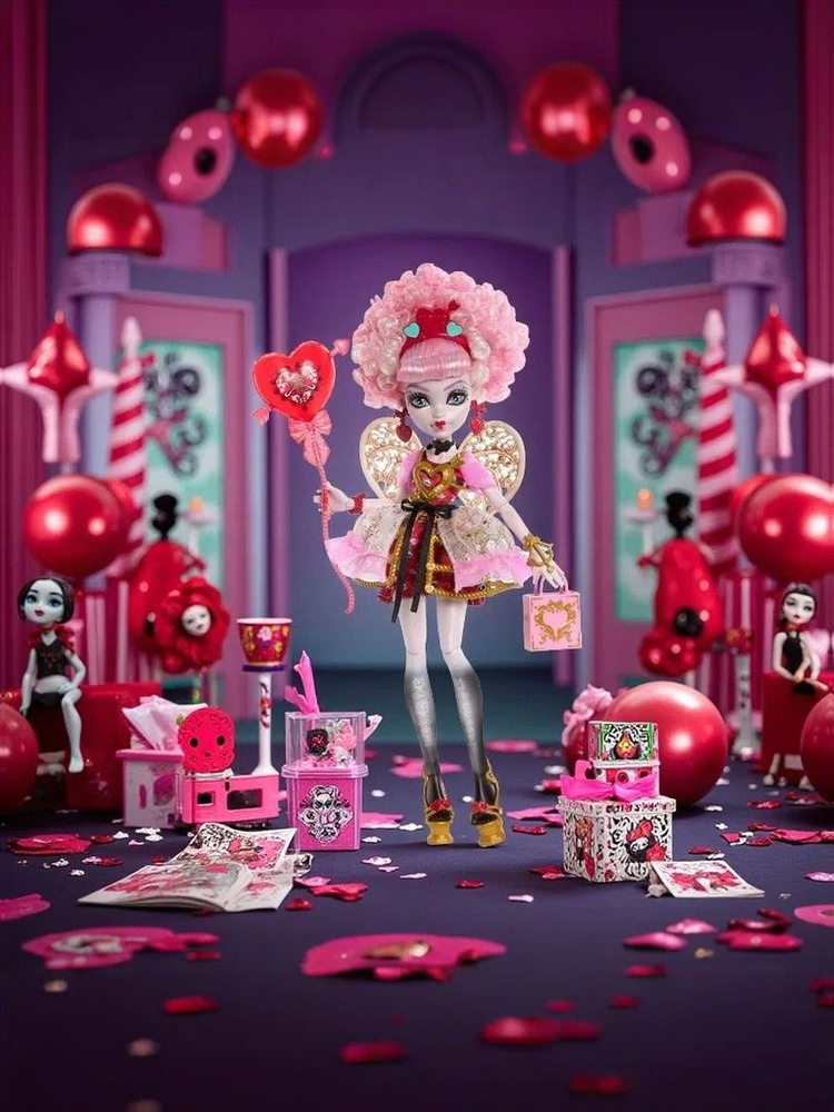 Кукла Mattel Monster High Scary Sweet Birthday Амур Астерия JBG77 ...