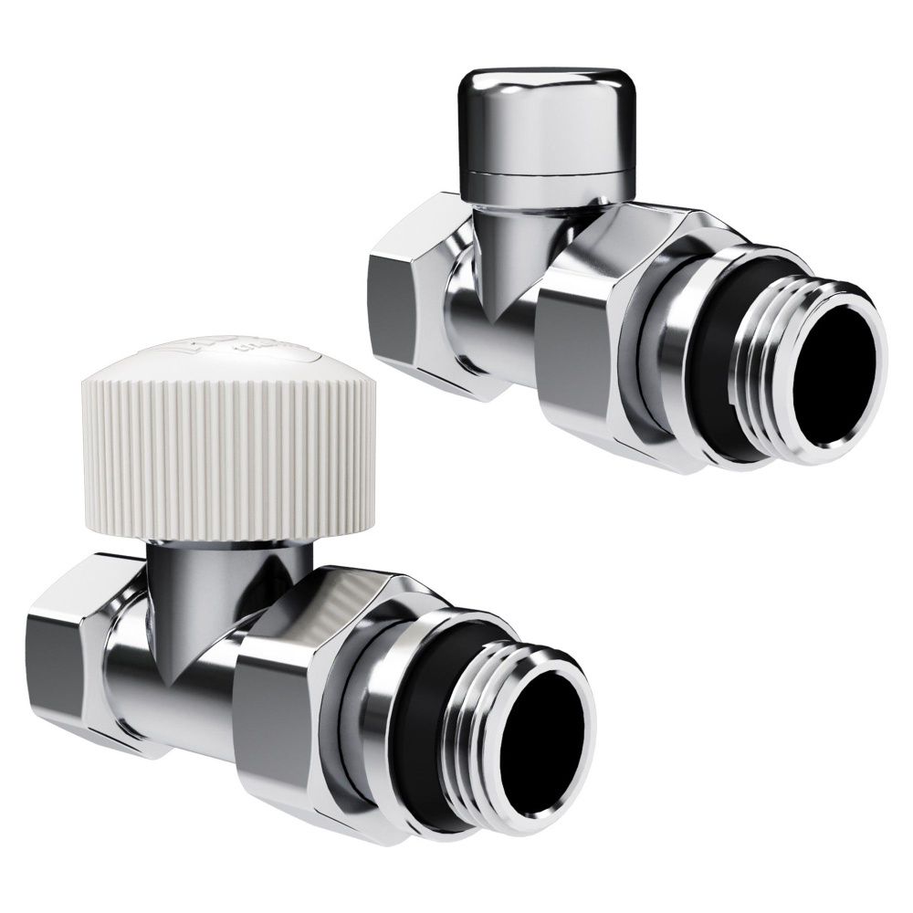 Набор термостатический прямой Royal Thermo Design 1/2"М30х1,5 (Хром ...