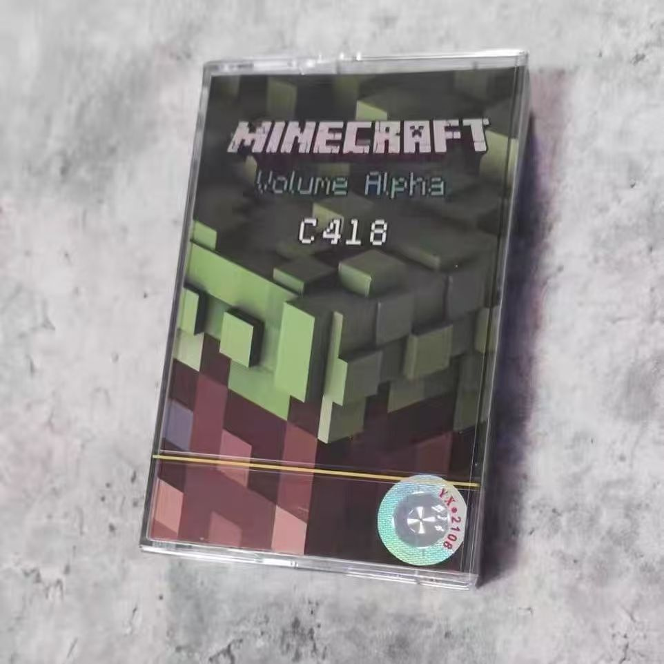 C418 Minecraft Volume Alpha кассета Совершенно новый Запечатанный ...