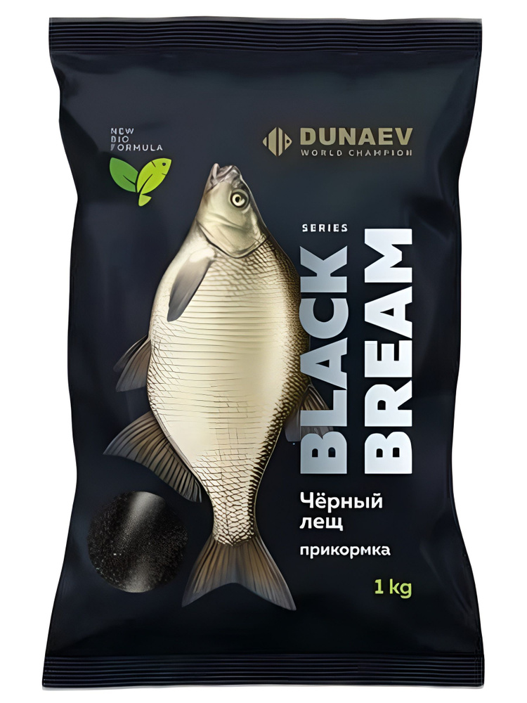 Прикормка DUNAEV Black Series 1 кг BREAM черный Лещ купить на OZON по низкой цене (2596576499)