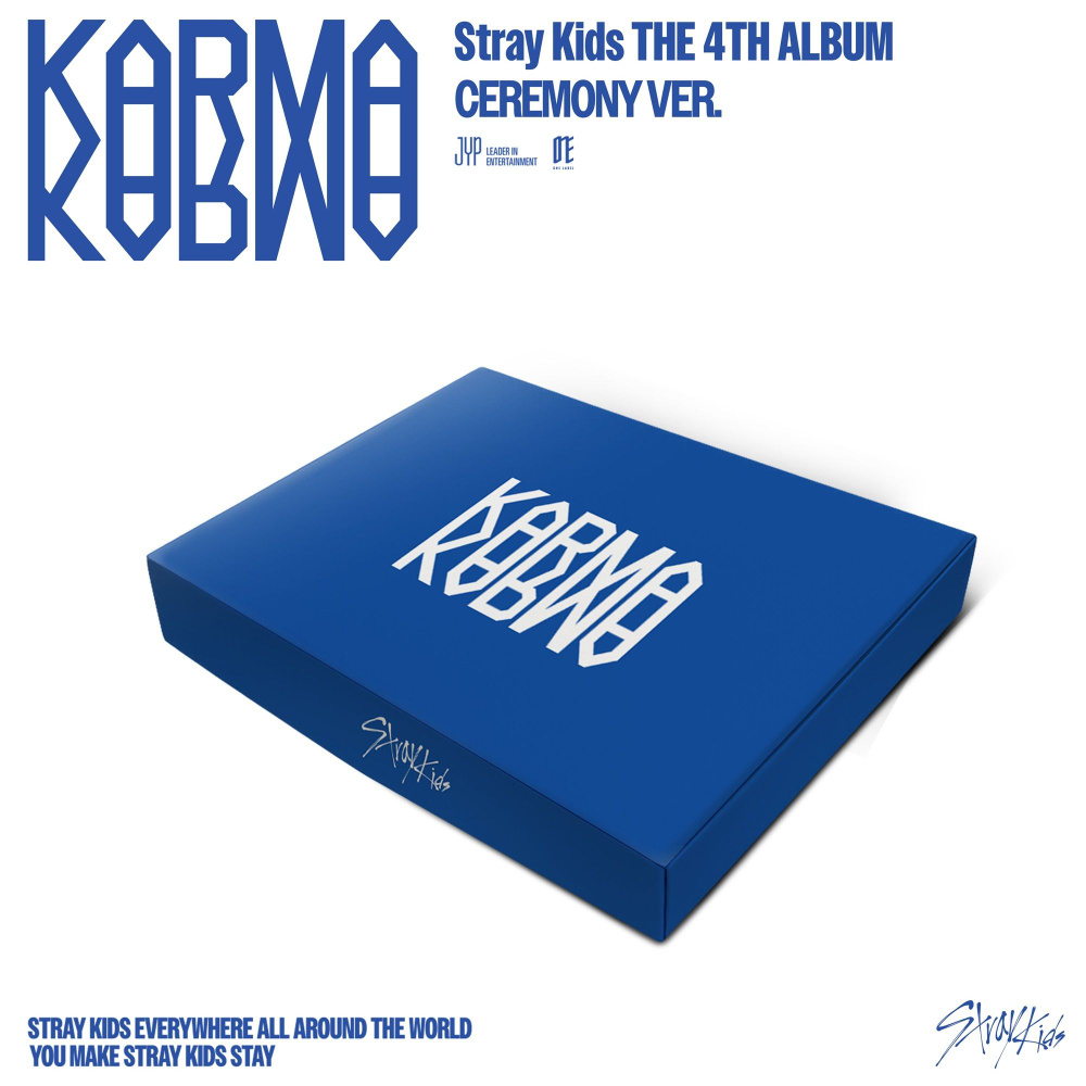 Альбом Stray Kids 'KARMA' ALBUM CEREMONY VER купить на OZON по низкой ...