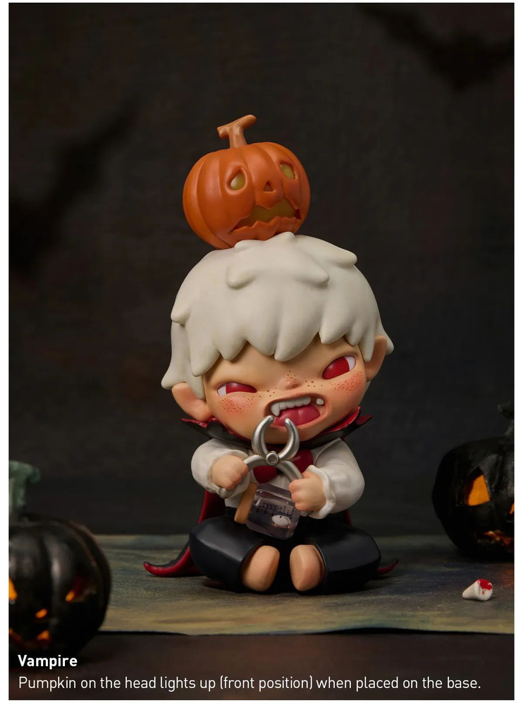 Фигурка сюрприз POP MART Hirono Monsters' Carnival Series-Vampire ...