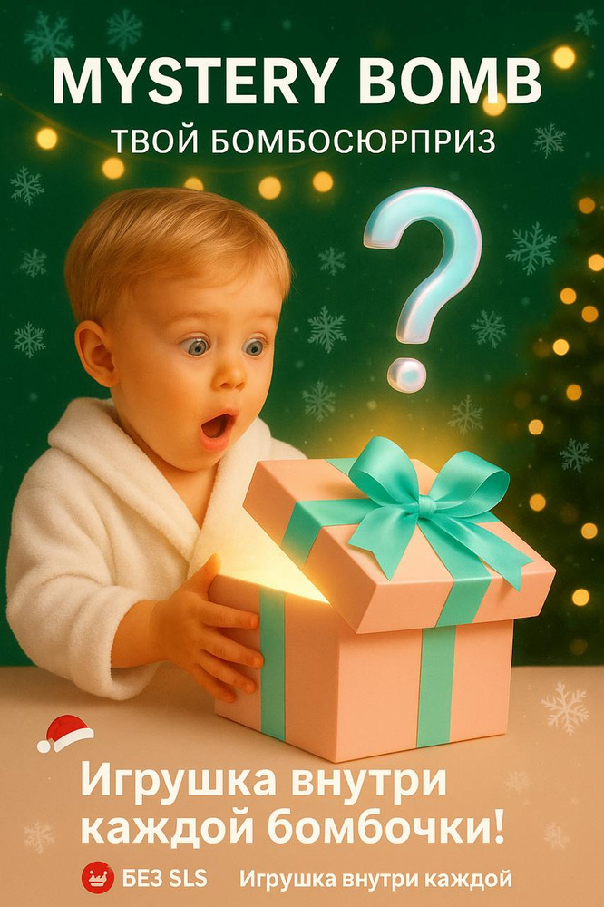 Mystery Bomb Самый необычный подарок на Новый Год - набор бомбочки для ...