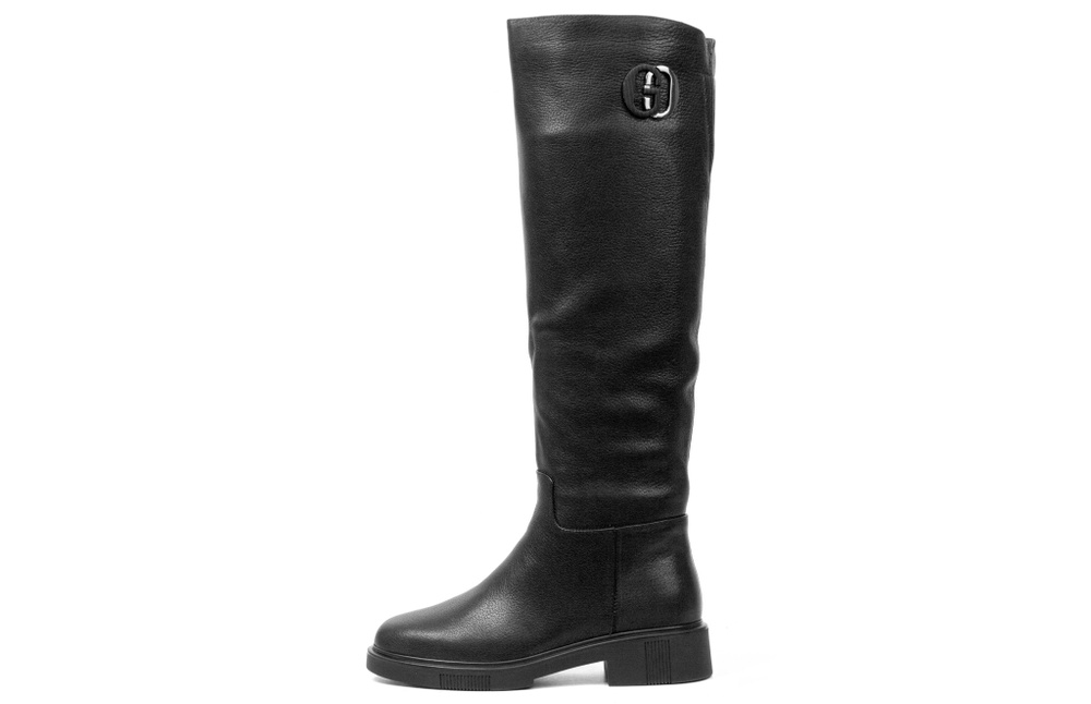 Сапоги Женский HELENA BERGER, размер 40 черный Зима F Стандартный низкий (до 4 см) Россия Молния ...