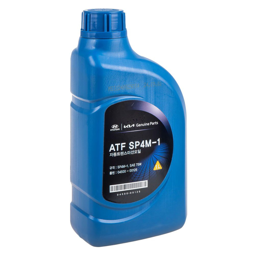Масло трансмиссионное HYUNDAI/KIA ATF SP4M-1 75W минеральное 1 л ...