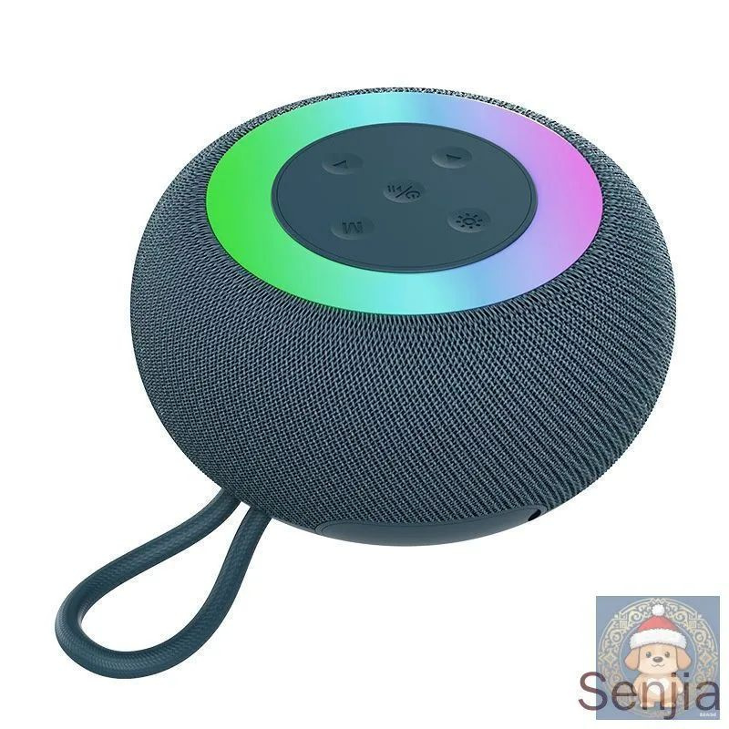 Умная колонка VK Капсула Мини с голосовым помощником Марусей, MRC02 Синяя, работа от сети, 3 ...