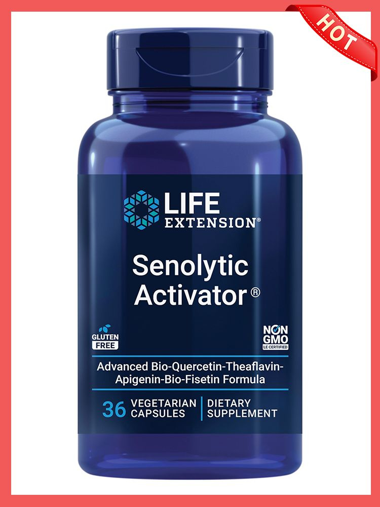 Life Extension, Senolytic Activator Продление жизни, Senolytic ...