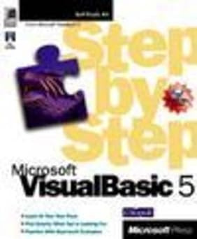 Microsoft Visual Basic 5 Step by Step (Step by Step (Microsoft)) купить на OZON по низкой цене ...